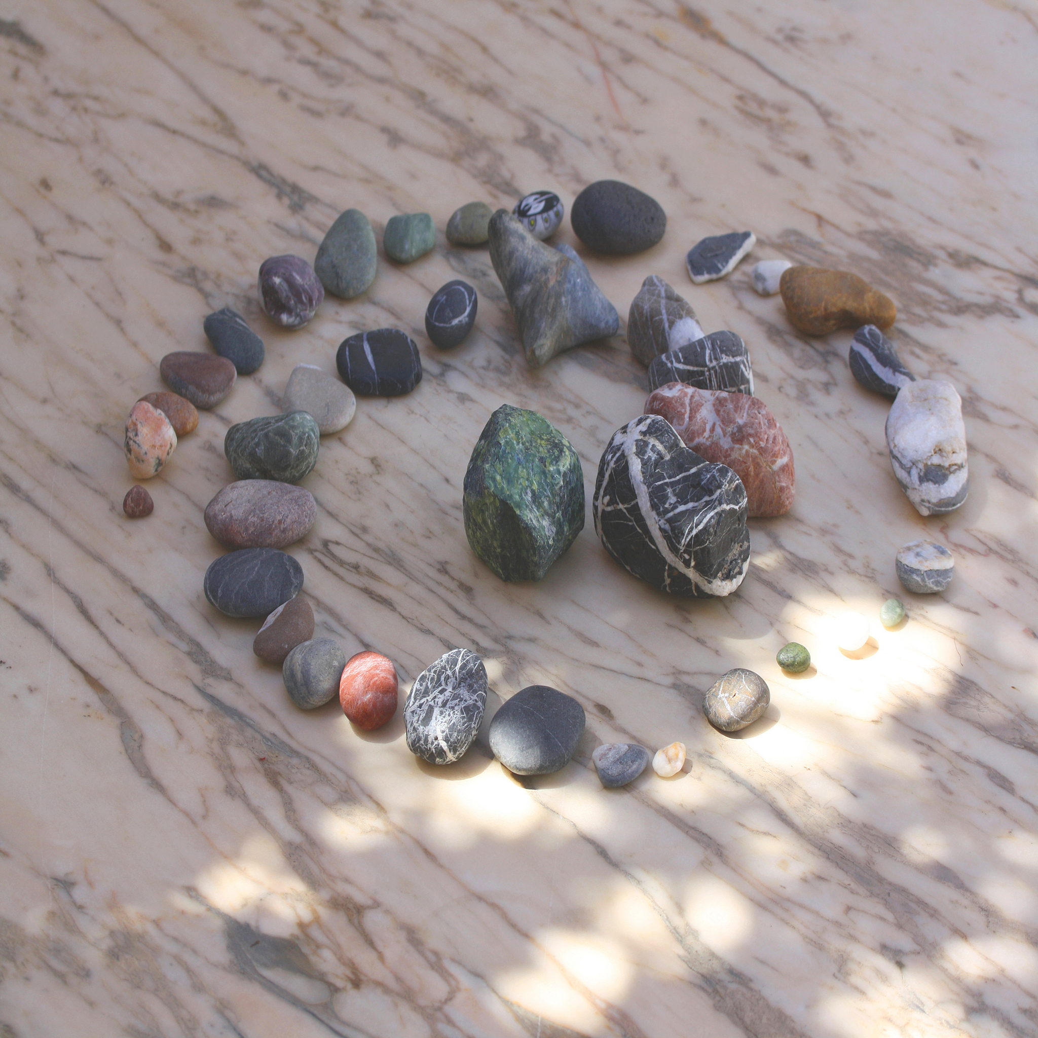 Spiralen für das Element Feuer (Licht, Sonne, Liebe) – Daphne Wu Art